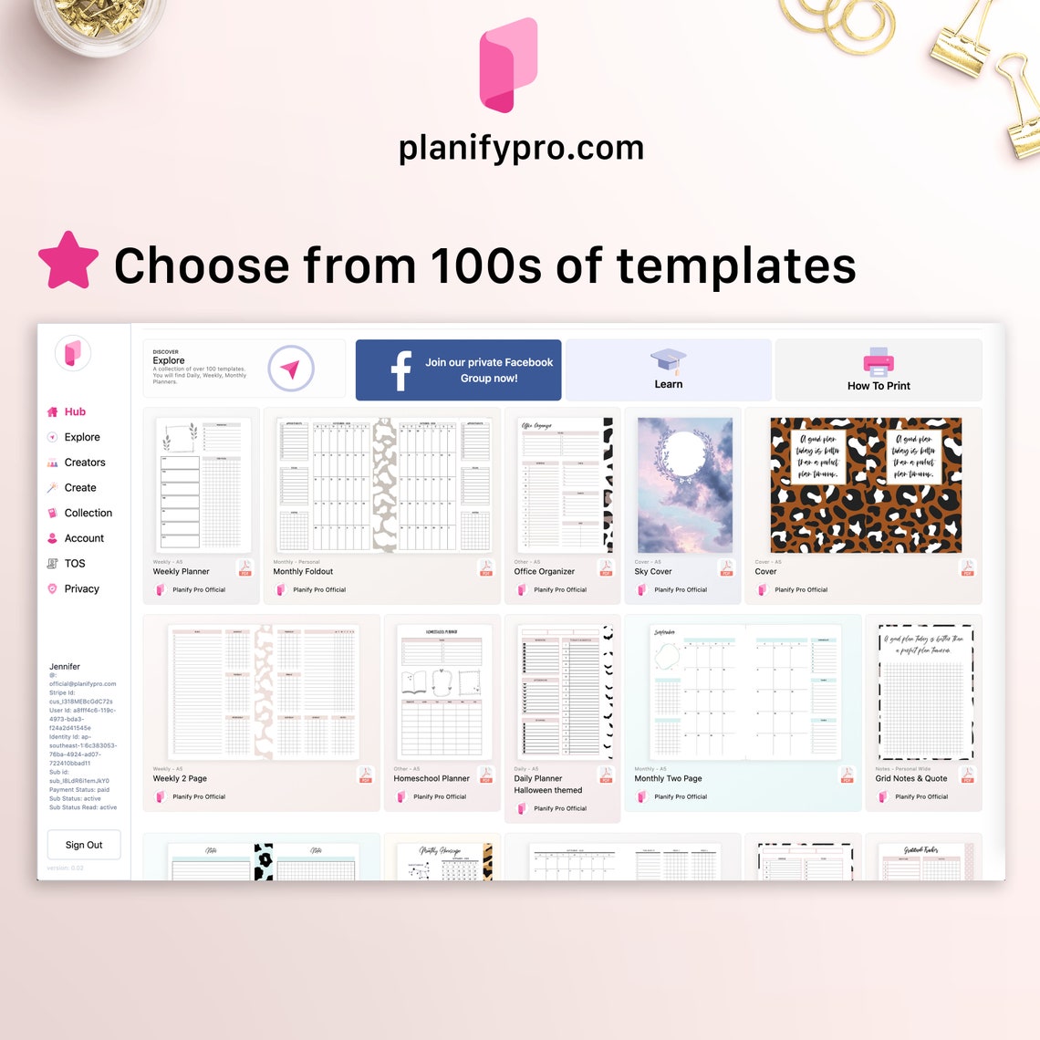 NEW Custom Planners With Planify Pro - Etsy
