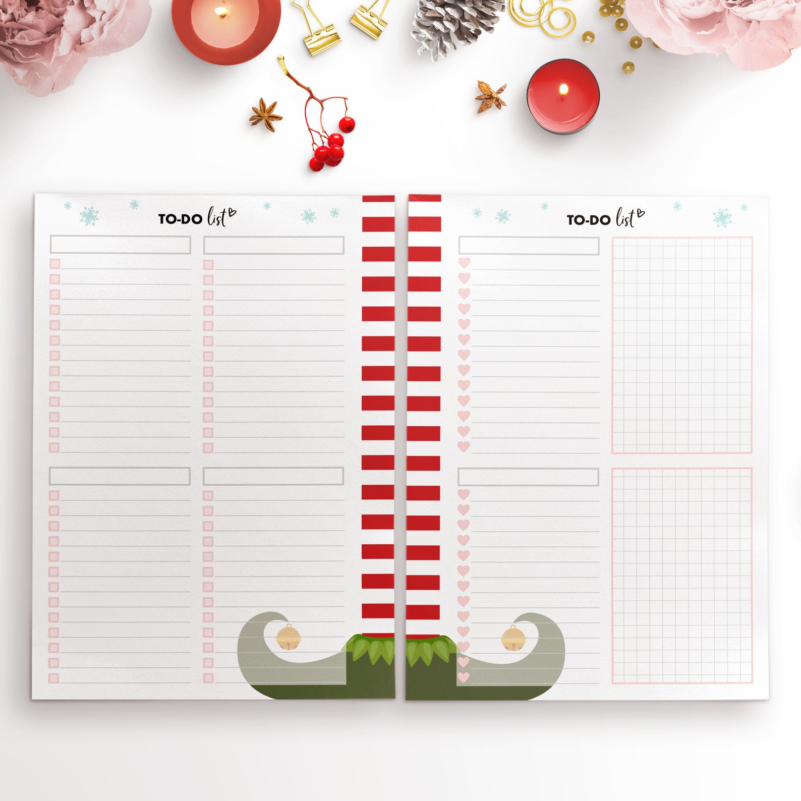 A5 Wide Christmas Planner - Etsy
