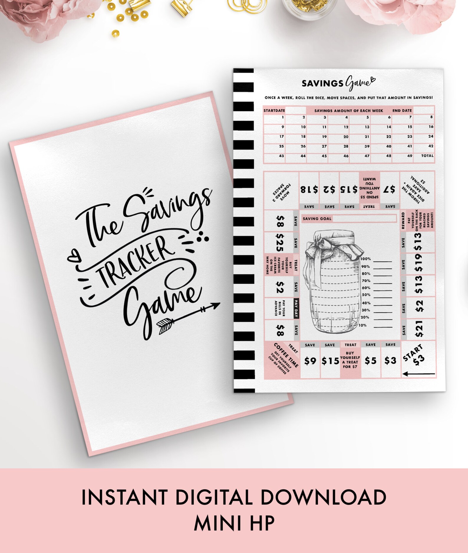 Mini HP Finance Planner | Etsy