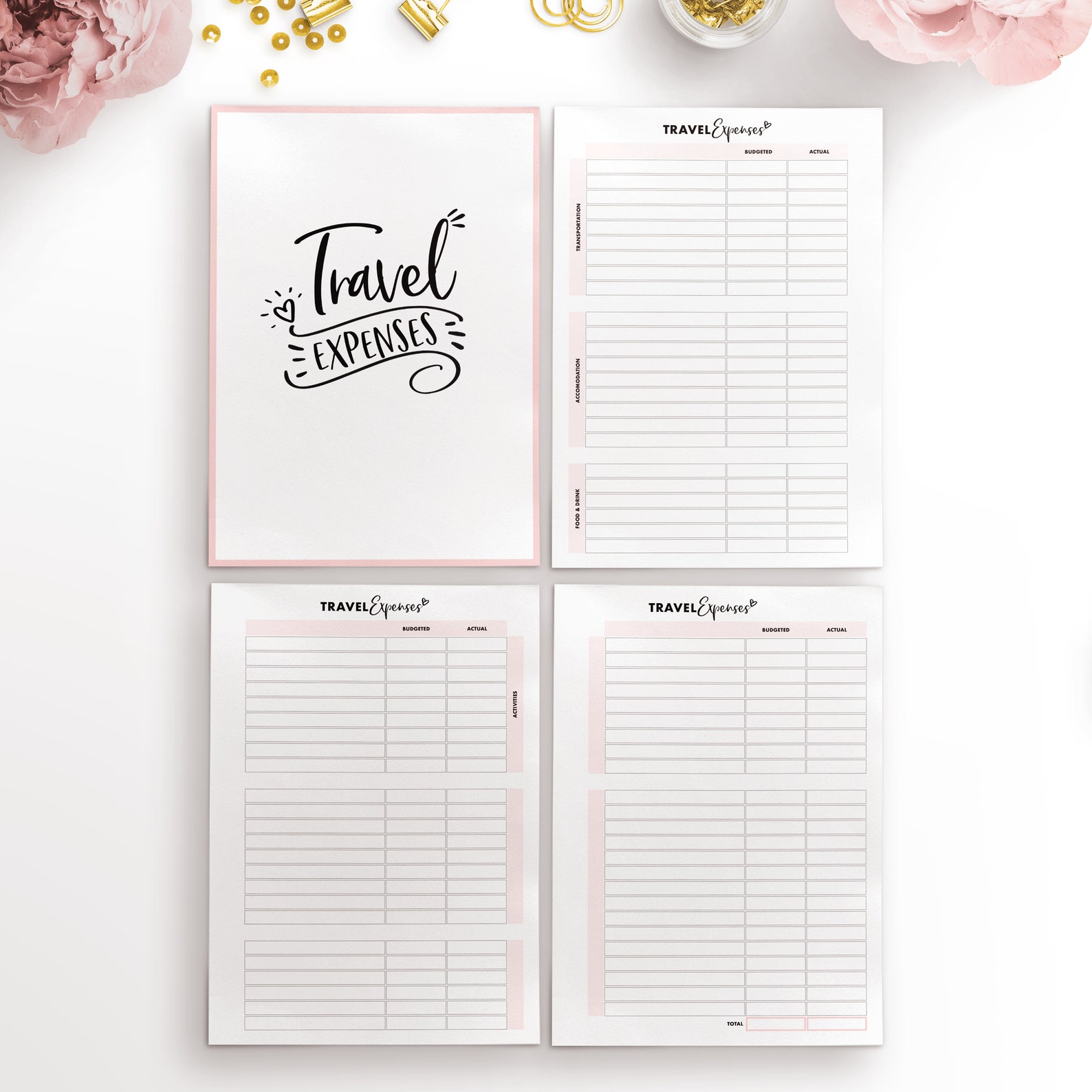 B6 Travel Planner - Etsy