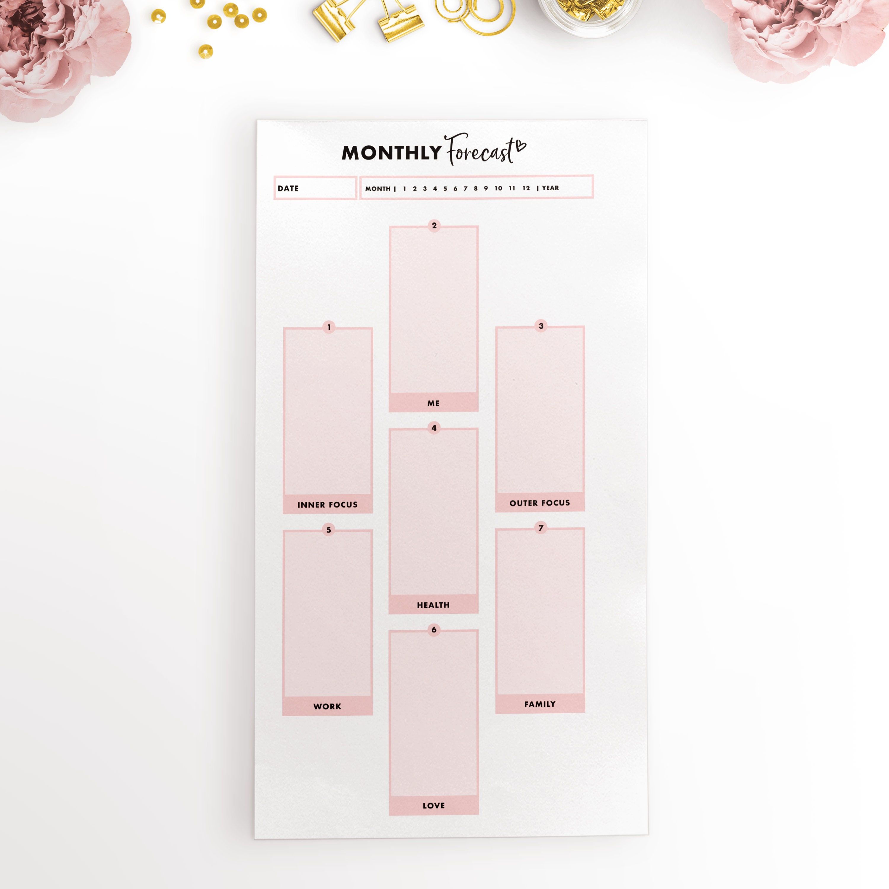 Personal Tarot Planner - Etsy