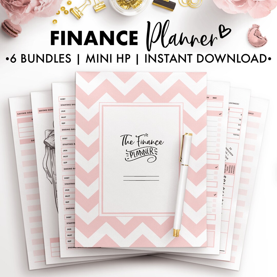 Mini HP Finance Planner - Etsy