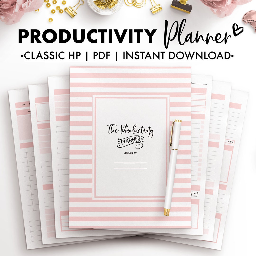 Planify Pro, Classic HP, Productivity Planner - Etsy