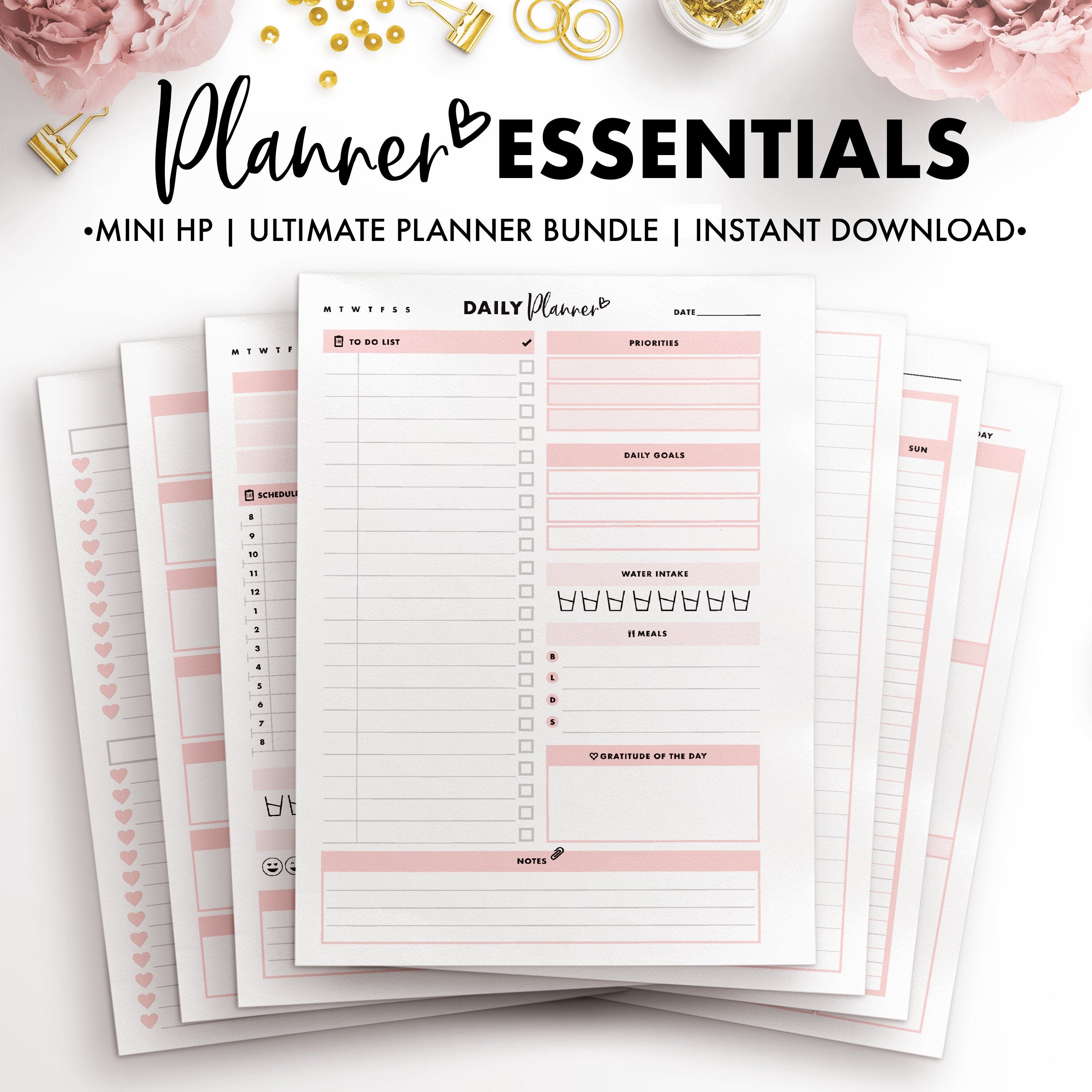 Planify Pro, Mini HP, Planner Essentials - Etsy