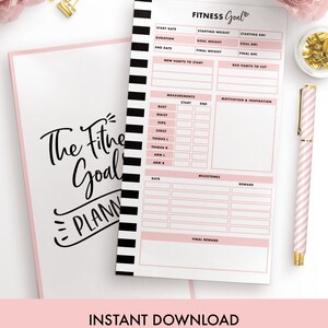 Planify Pro, Personal Size, Health and Fitness Planner - Etsy