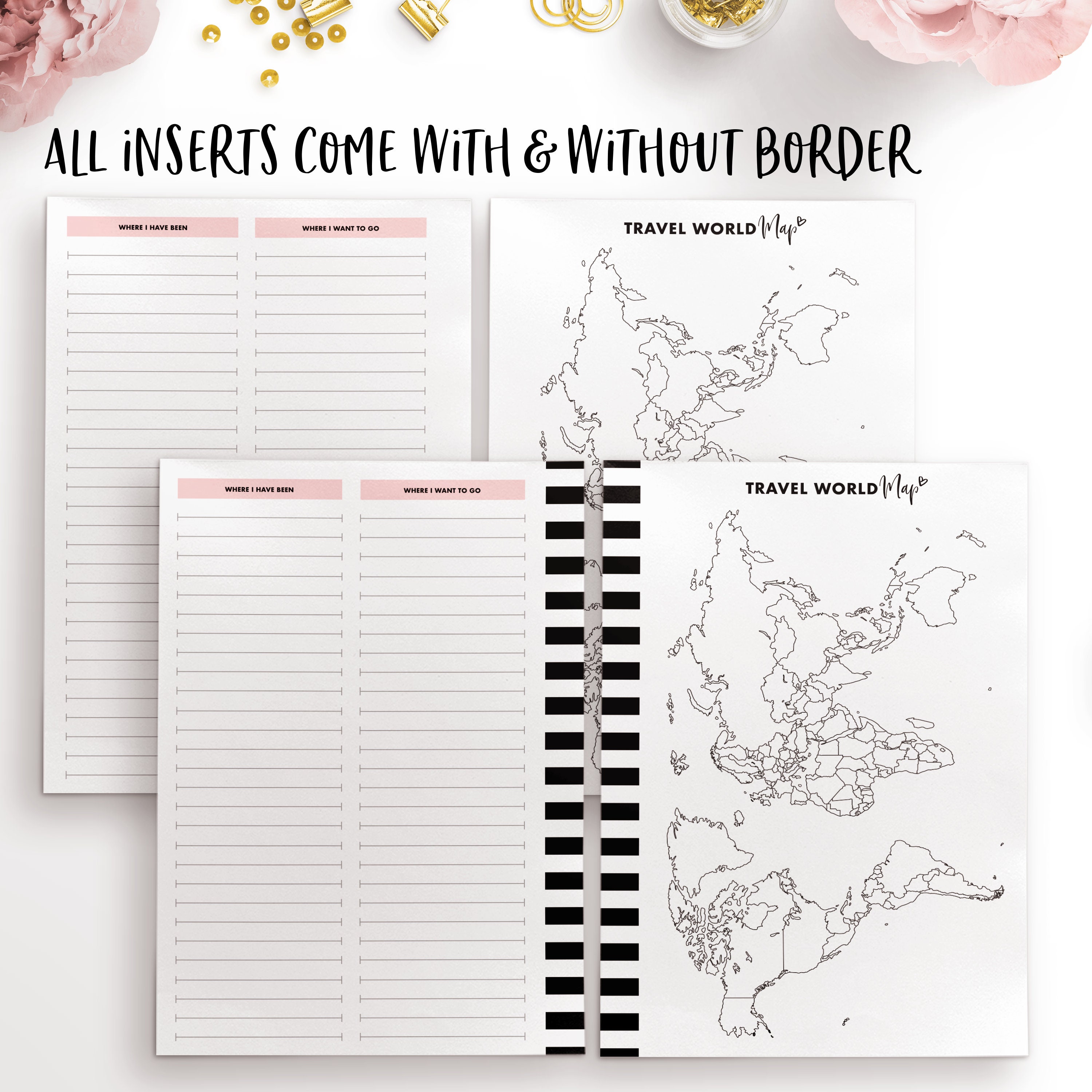 B6 Travel Planner - Etsy