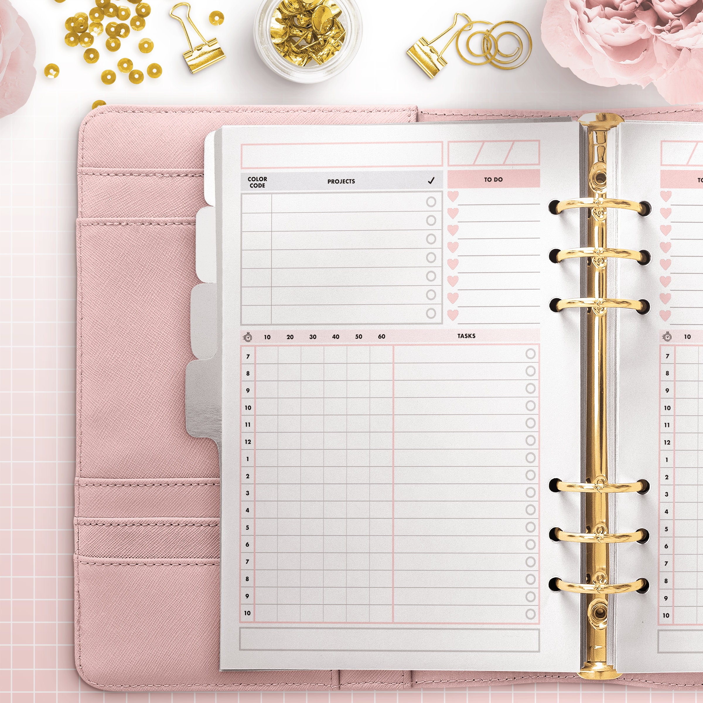 A6 10 Min Planner - Etsy UK