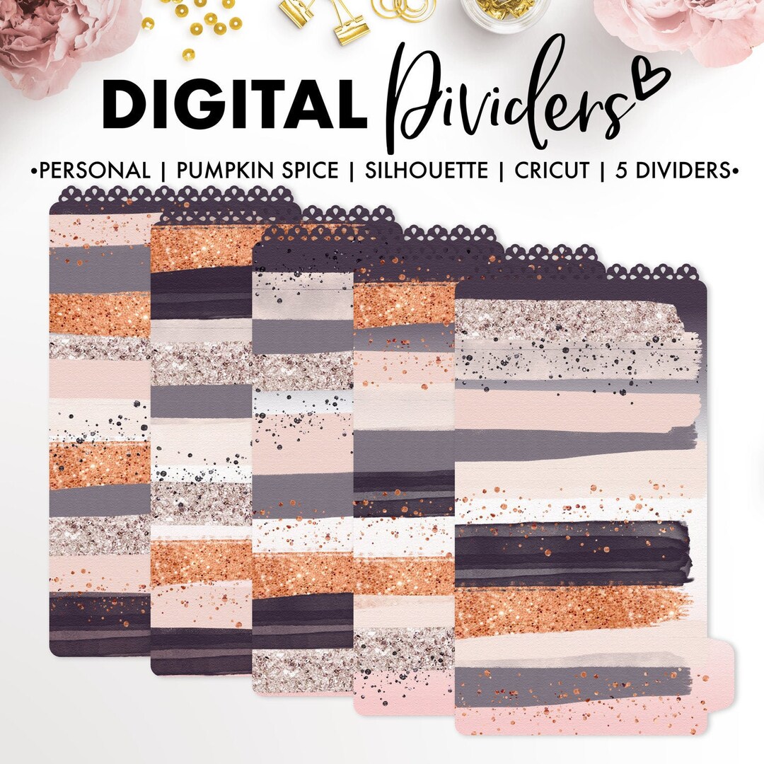 Planify Pro, Personal Size, Digital Dividers - Etsy