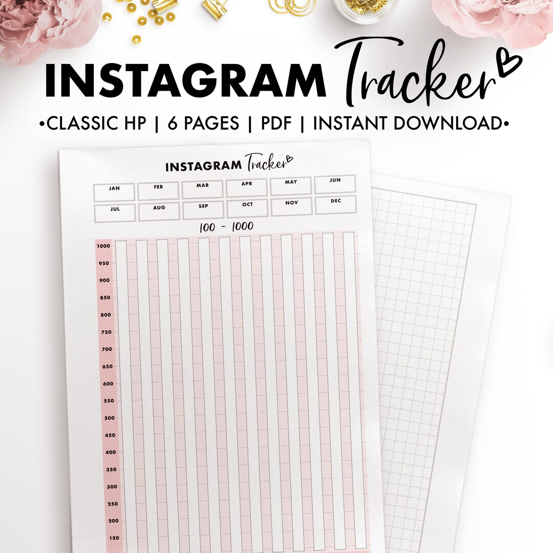 Classic HP Instagram Tracker - Etsy