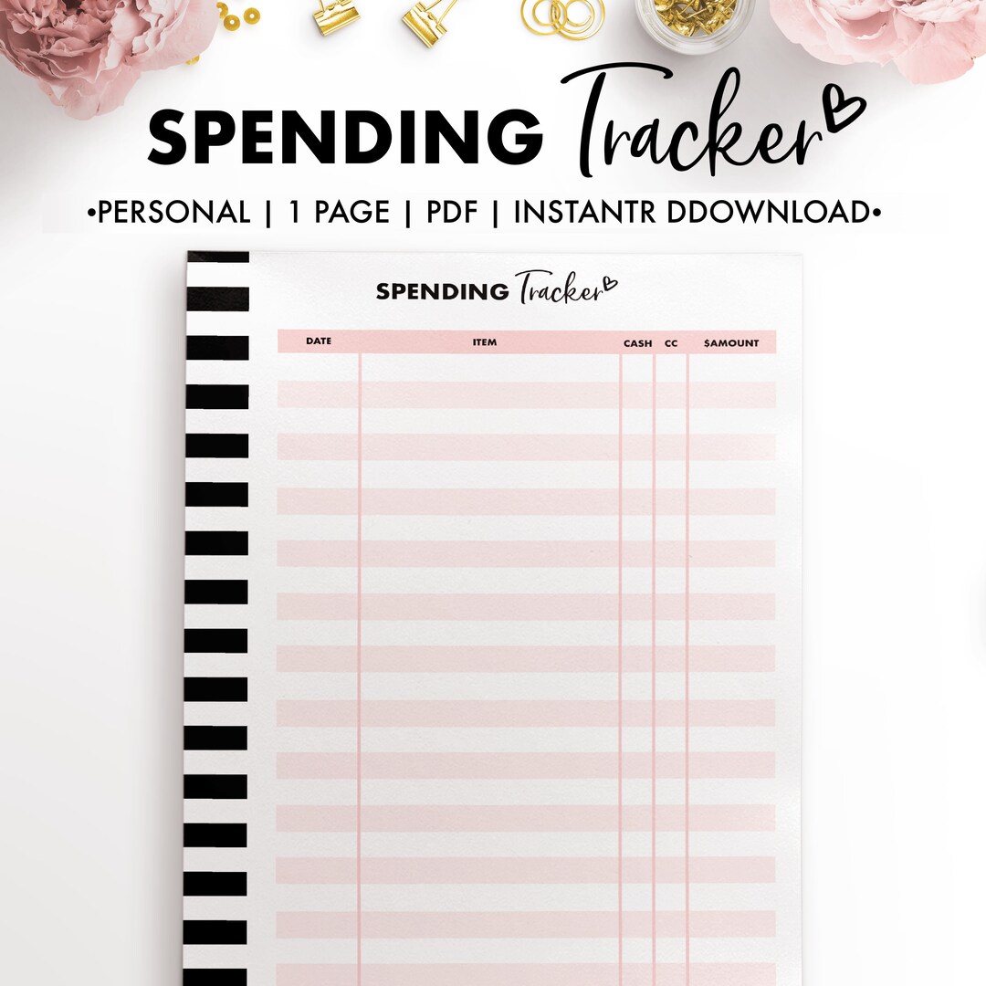 Planify Pro, Personal, Spending Tracker - Etsy