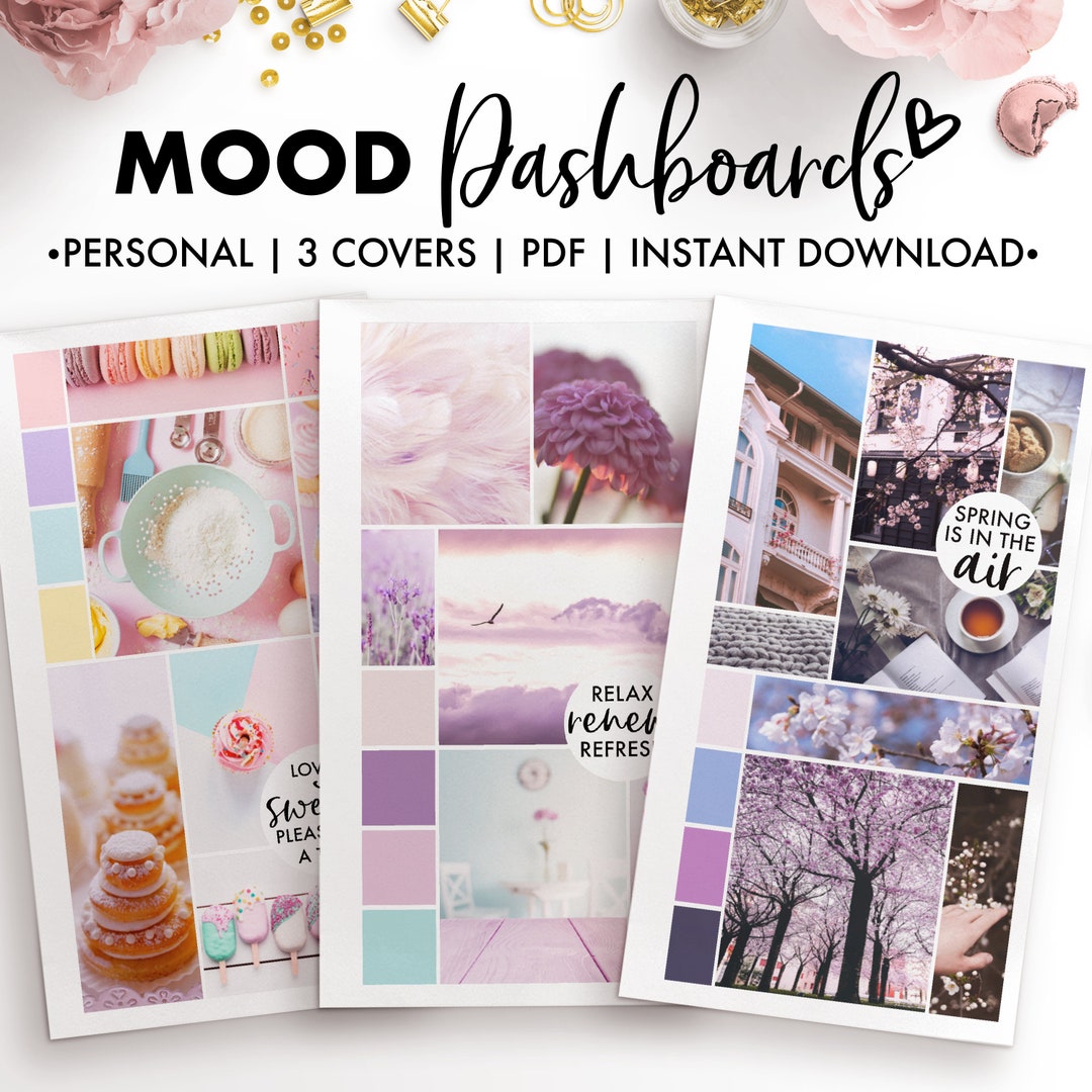 Planify Pro, Personal Size, Mood Dashboards - Etsy