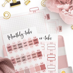 Sticker Tabs PDF Instant Download | Etsy