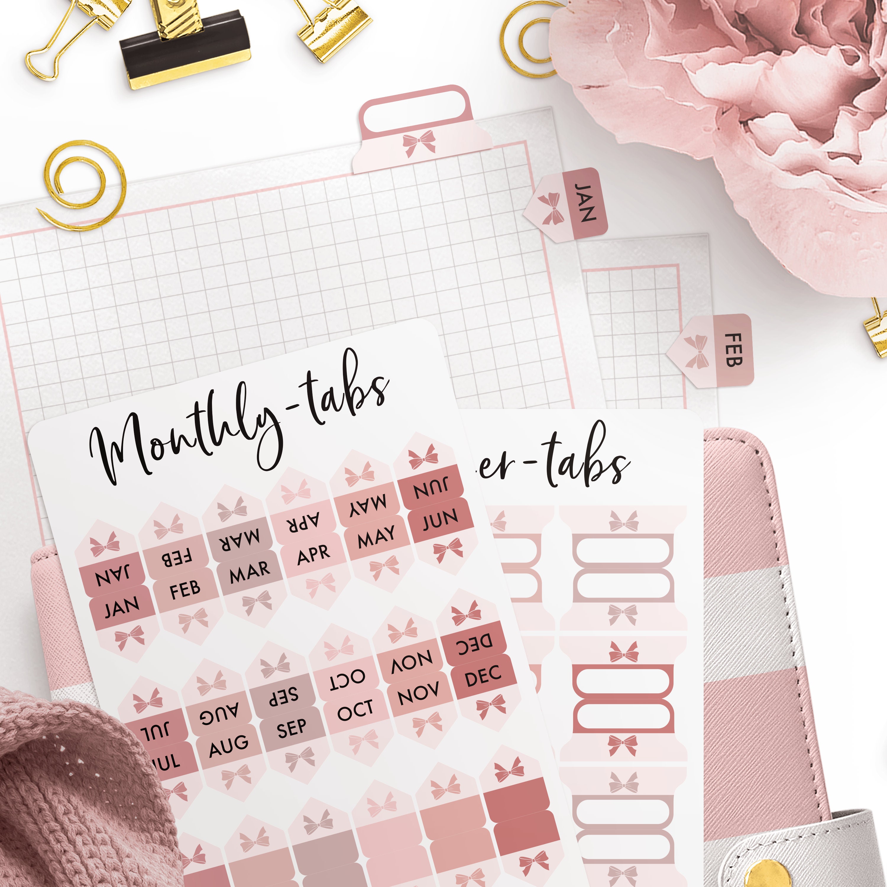 Sticker Tabs PDF Instant Download - Etsy