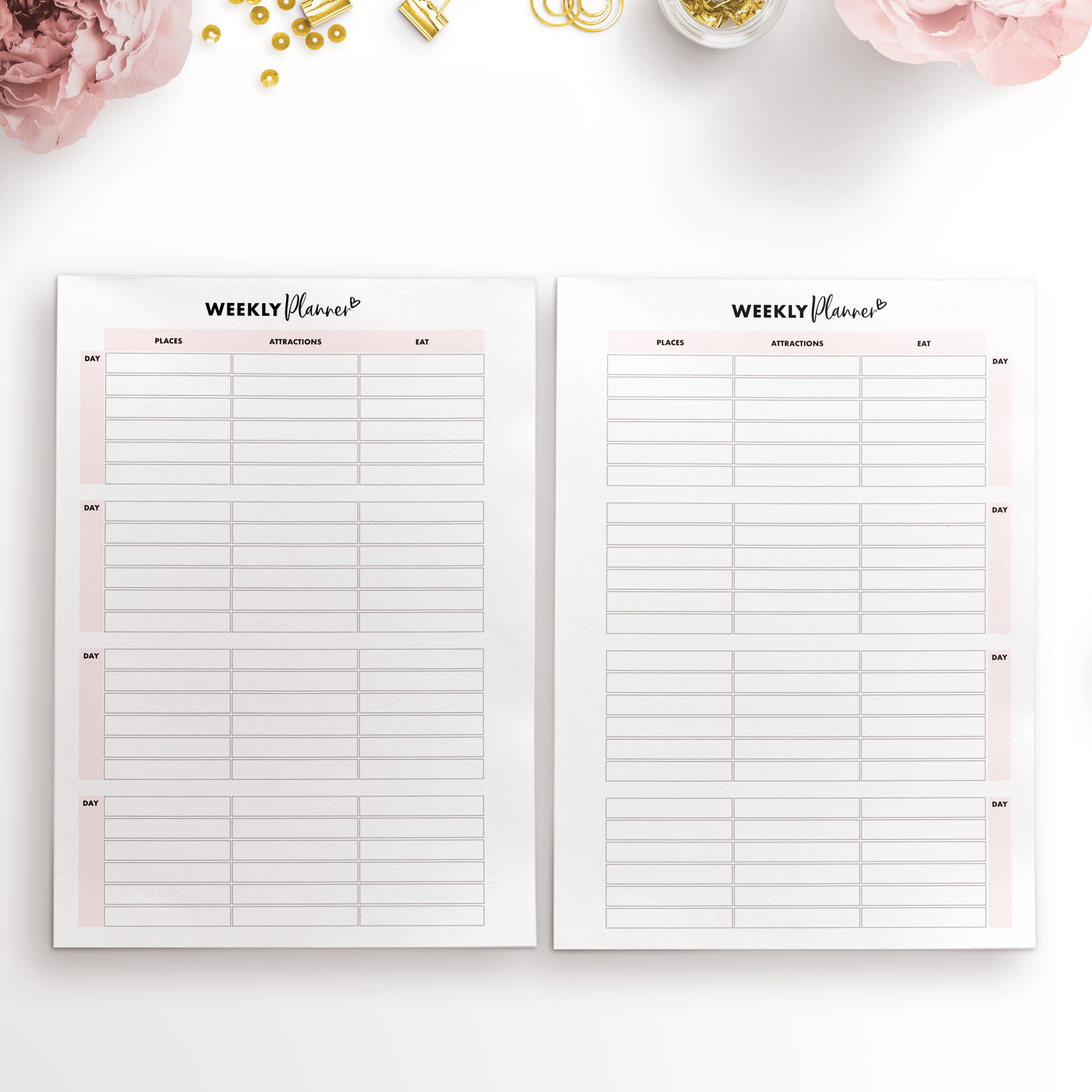 B6 Travel Planner - Etsy