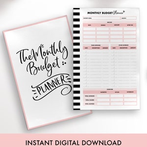 Mini HP Finance Planner - Etsy