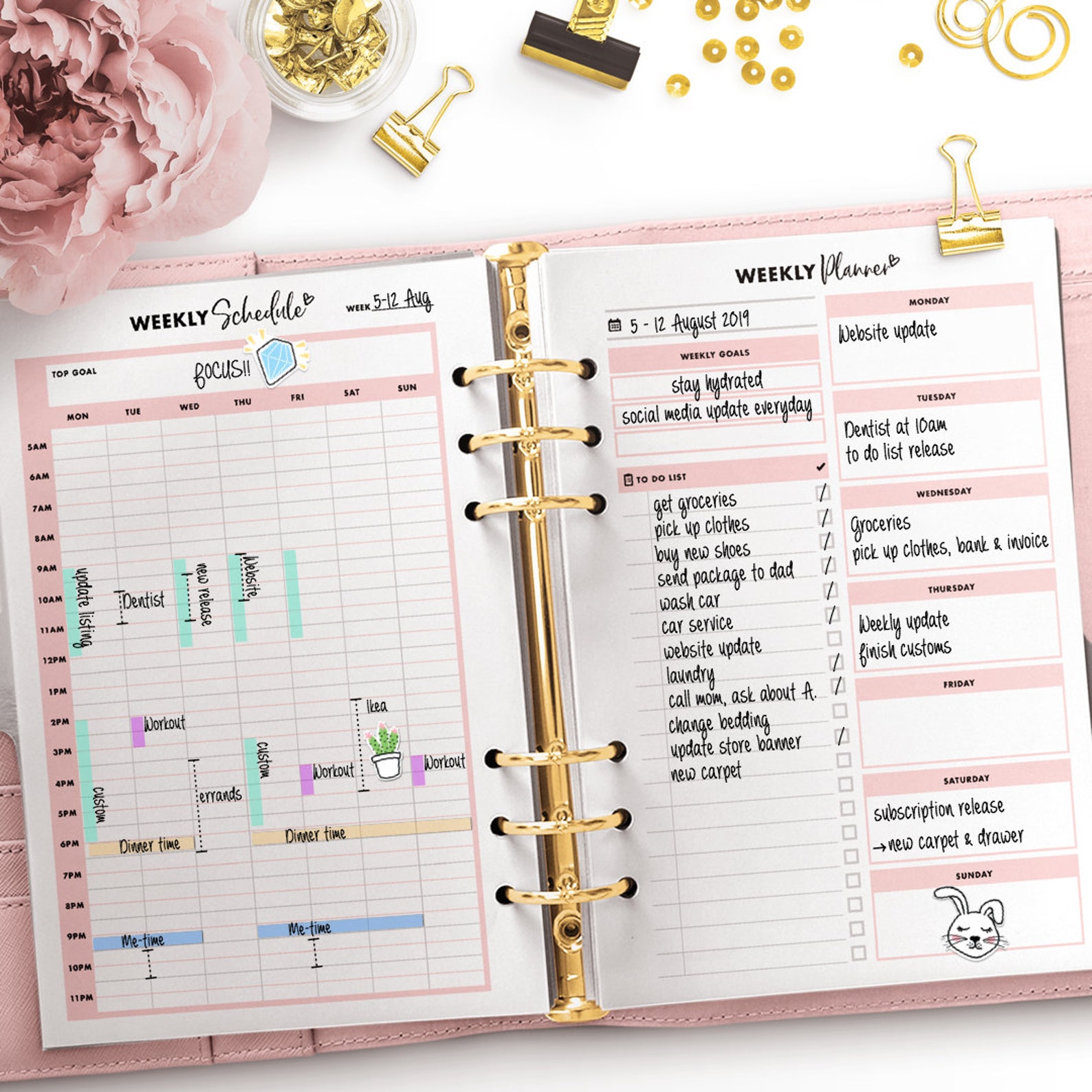 Planify Pro, Mini HP, Planner Essentials - Etsy