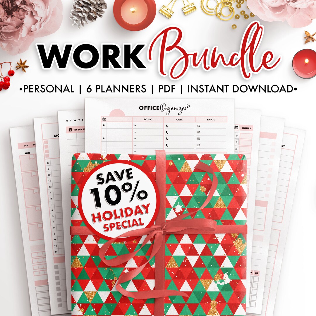 Planify Pro, Personal Size, Work Bundle - Etsy