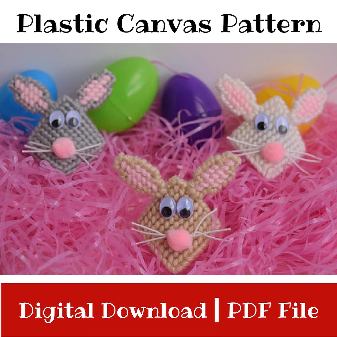 Easter Plastic Canvas Squeezums Pattern, Squeeze My Cheeks Kiss Treat ...