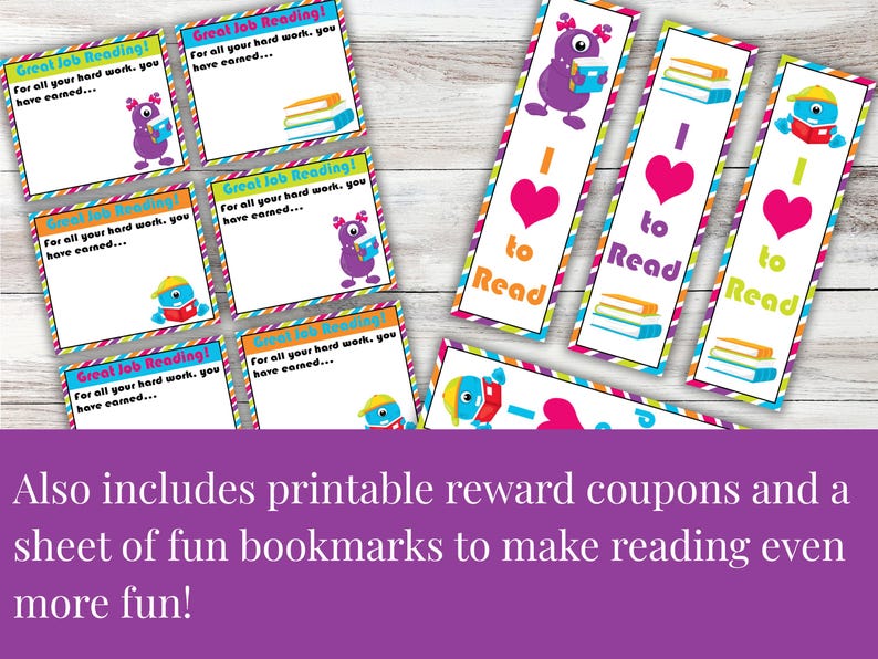 Summer Reading Challenge, Kids Summer Reading Printables, Reading ...