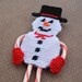 Snowman Candy Cane Holder Plastic Canvas Pattern - Christmas Treat ...