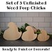 Unfinished Wood Peeps Chicks, DIY Wood Easter Cutout, Free Standing ...