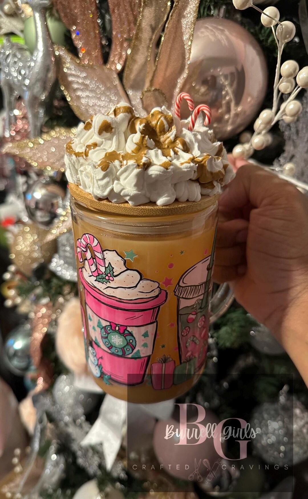 Christmas Snowglobe Mug - Etsy