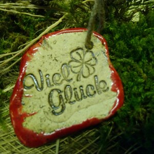 Ceramic Gift Tags Good Luck - Etsy