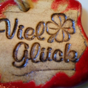 Ceramic Gift Tags Good Luck - Etsy