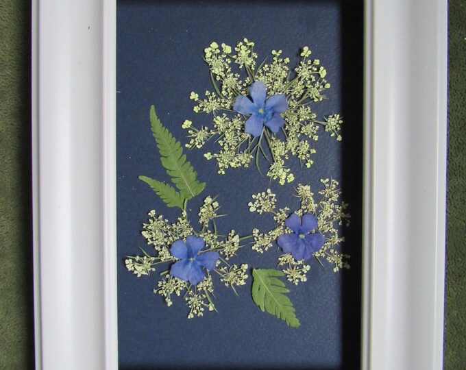 Framed Pressed Flowers - Etsy