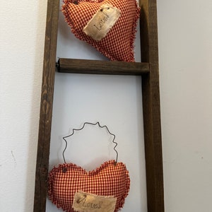 Love Rustic Farmhouse Hanging Heart /valentines Day S - Etsy