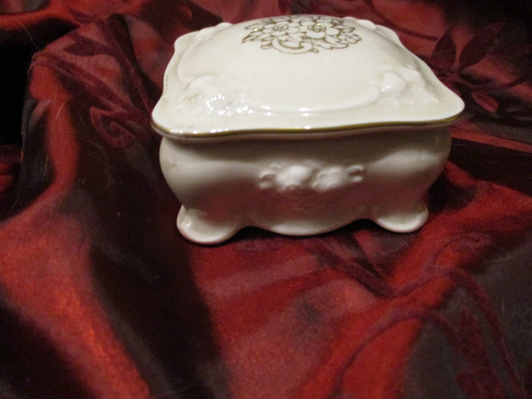 Thomas Ivory Can Dralle German Porcelain Lid Bowl Vintage - Etsy