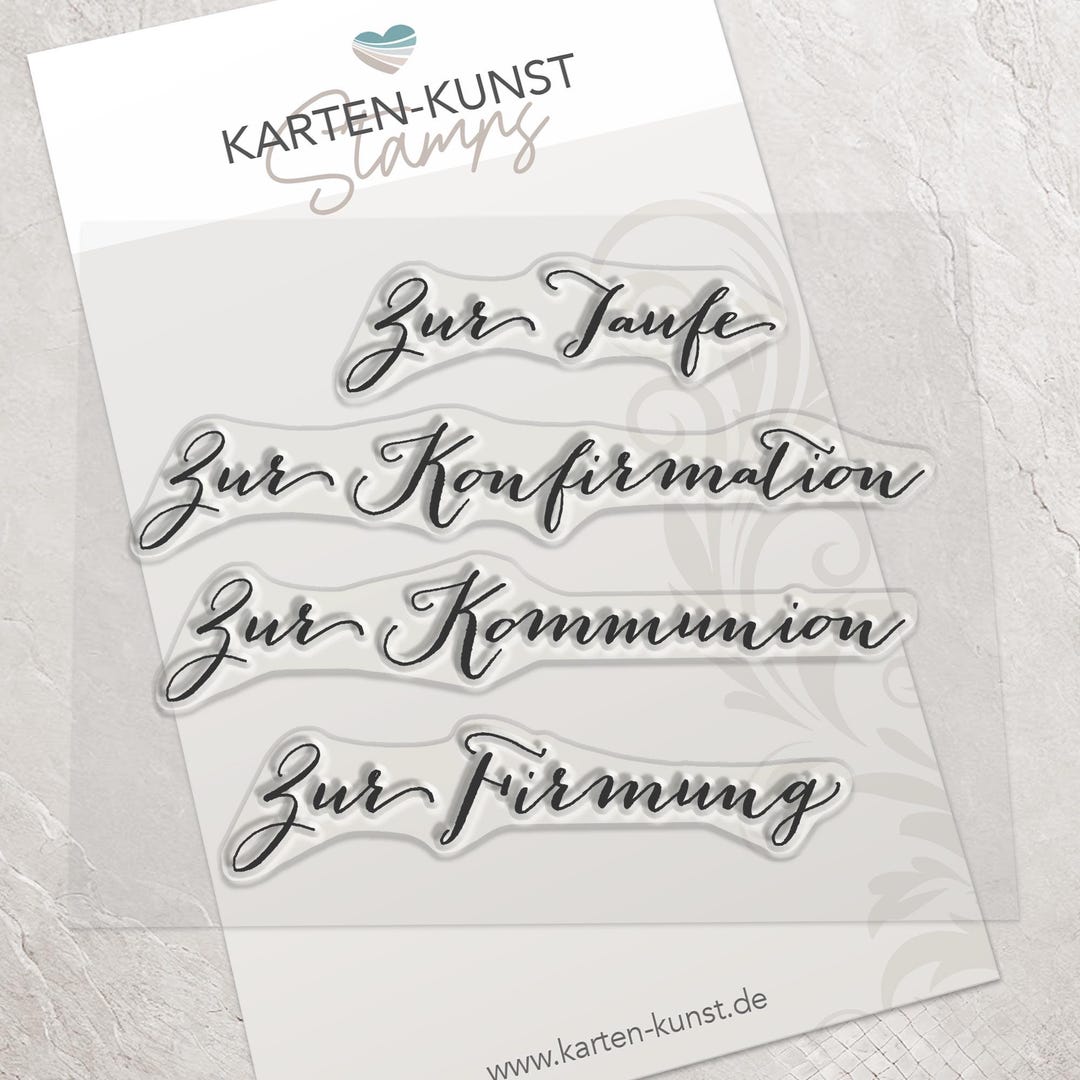 Stamp Baptism, Confirmation, Communion & Confirmation Clear Stamps Big ...