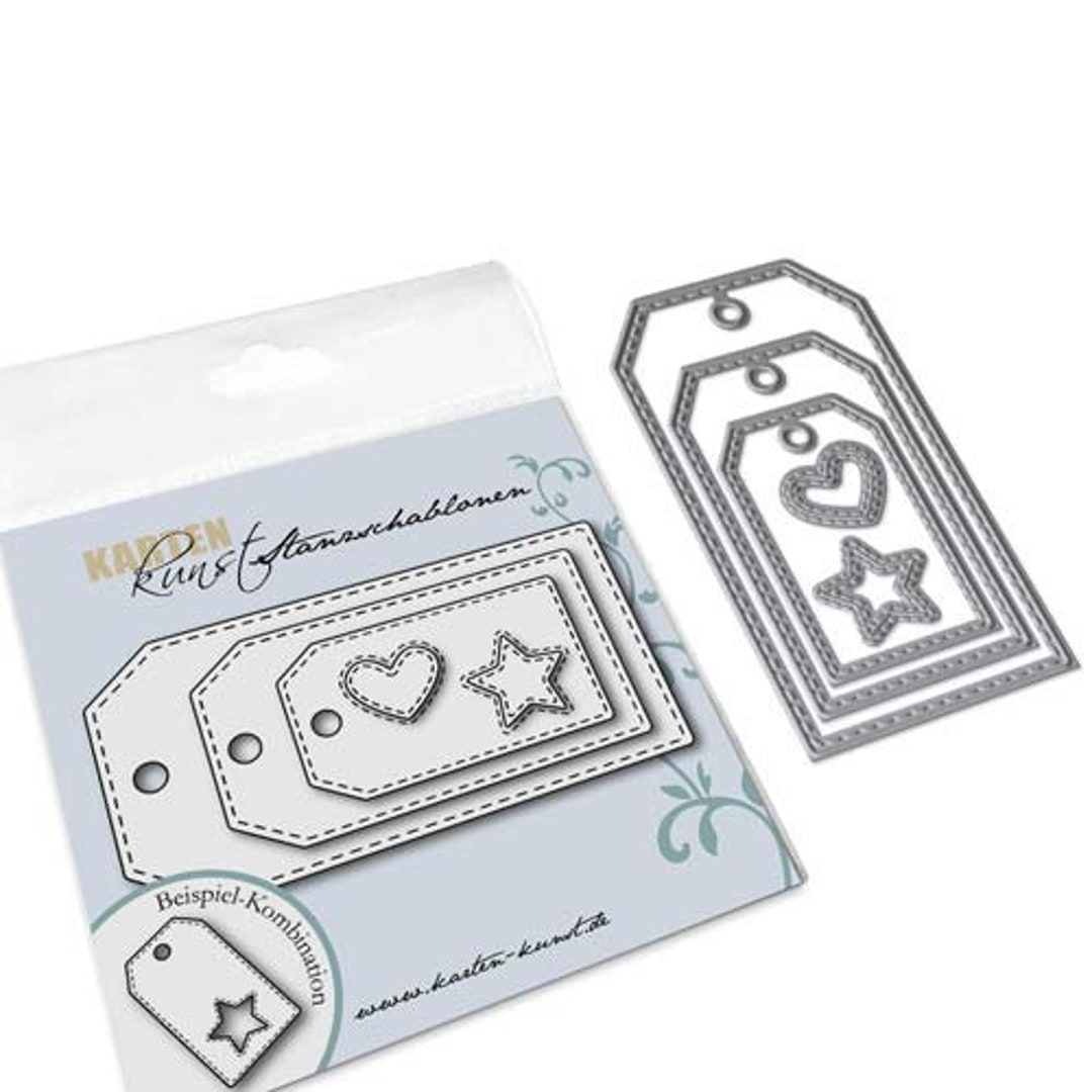 Cutting Dies Tags With Stitches Kk-d066 Cutting Dies Punching ...