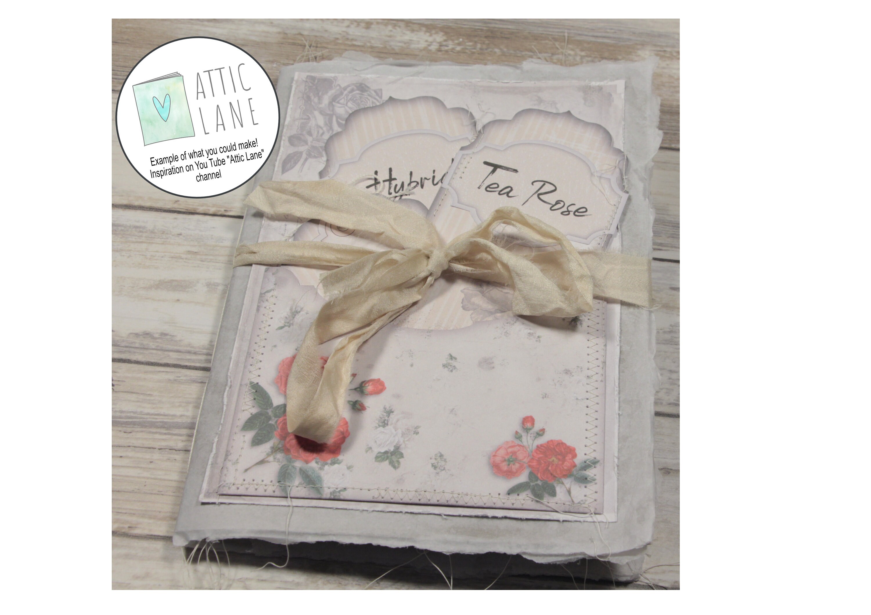 Faded Roses - Printable Journal Kit - Etsy