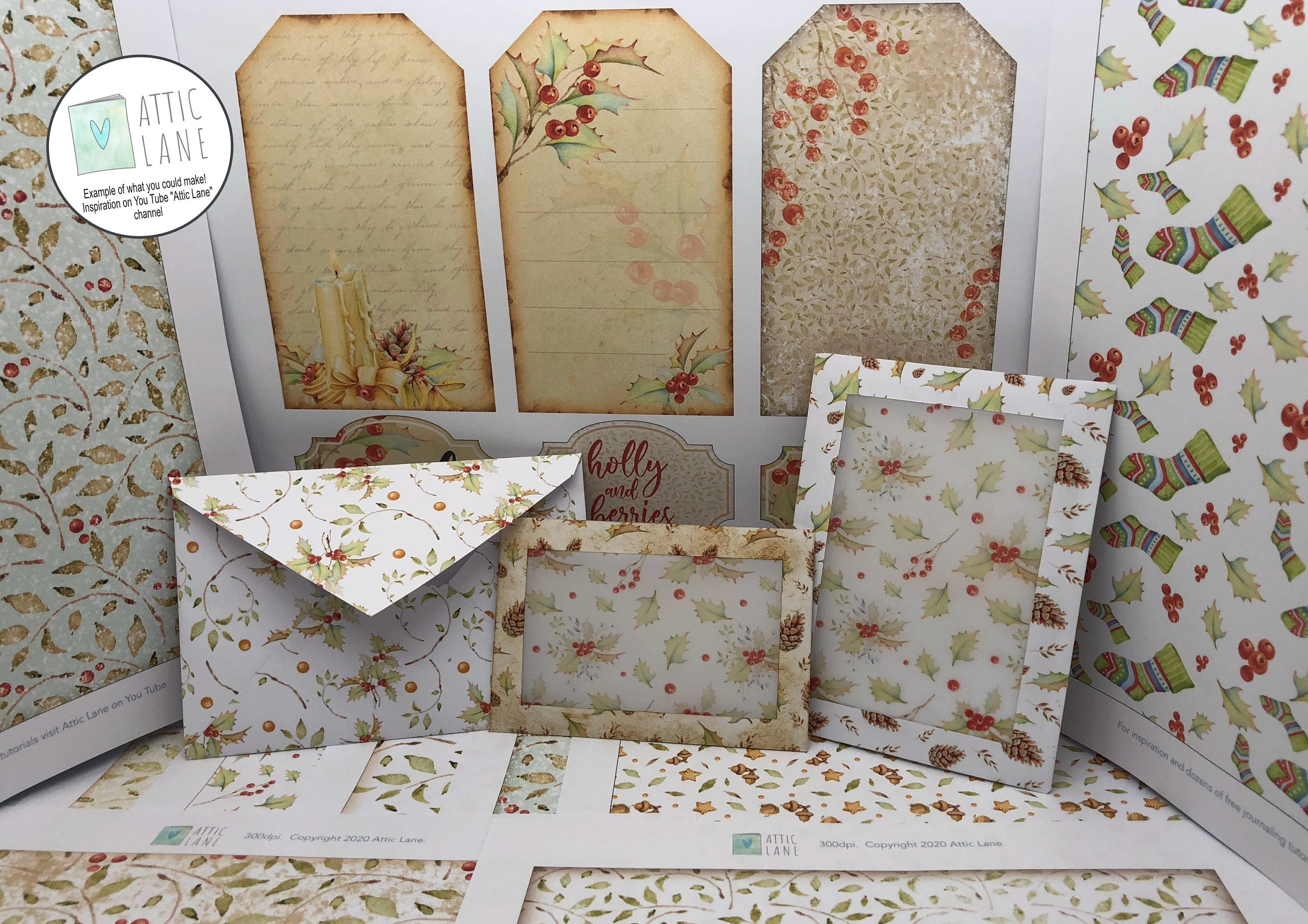 Seasonal Leafy Backgrounds Printable Background Papers - Etsy