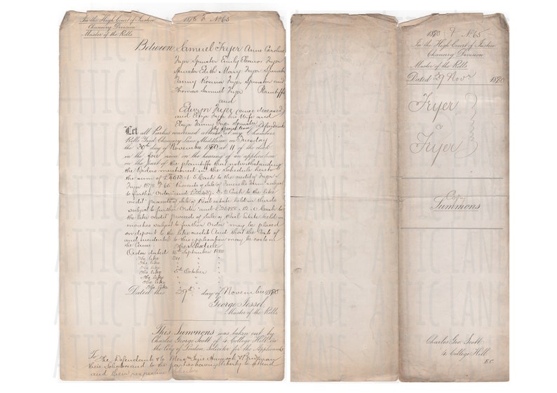 Victorian Ledger (authentic) - Printable Background Papers - Etsy