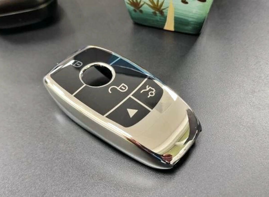 Mercedes Benz Key Fob Cover - Silver - Etsy