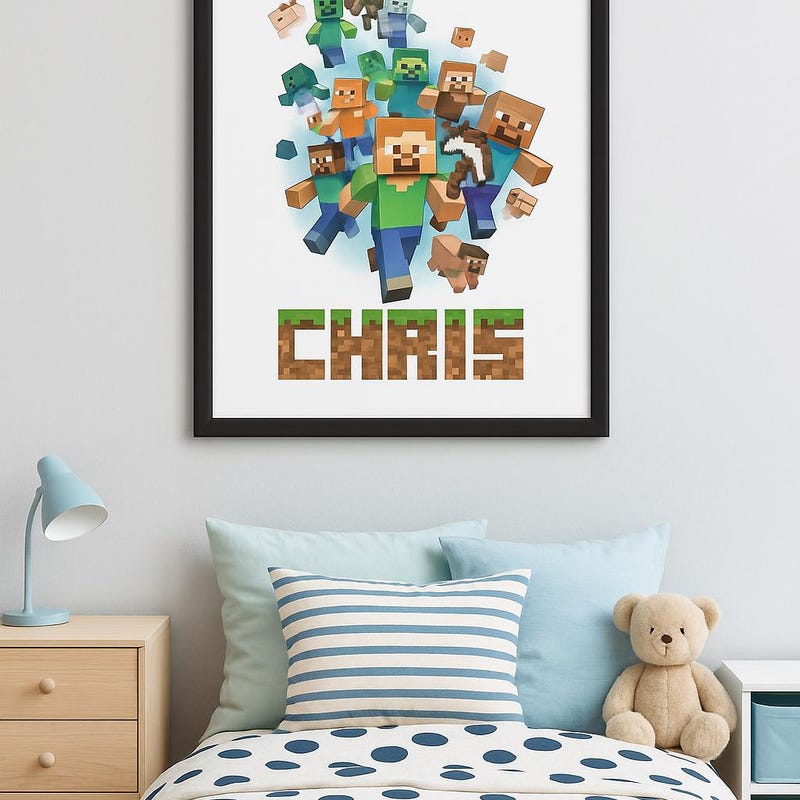 Mincraft Posters - Etsy