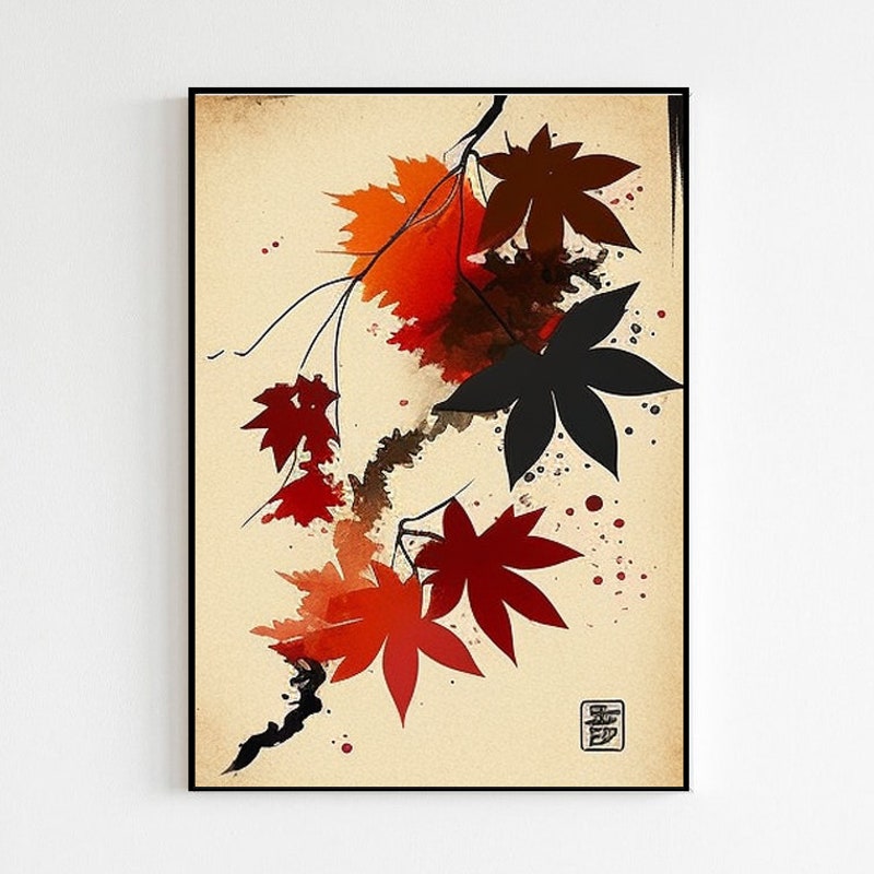 Japanese Maple Art - Etsy