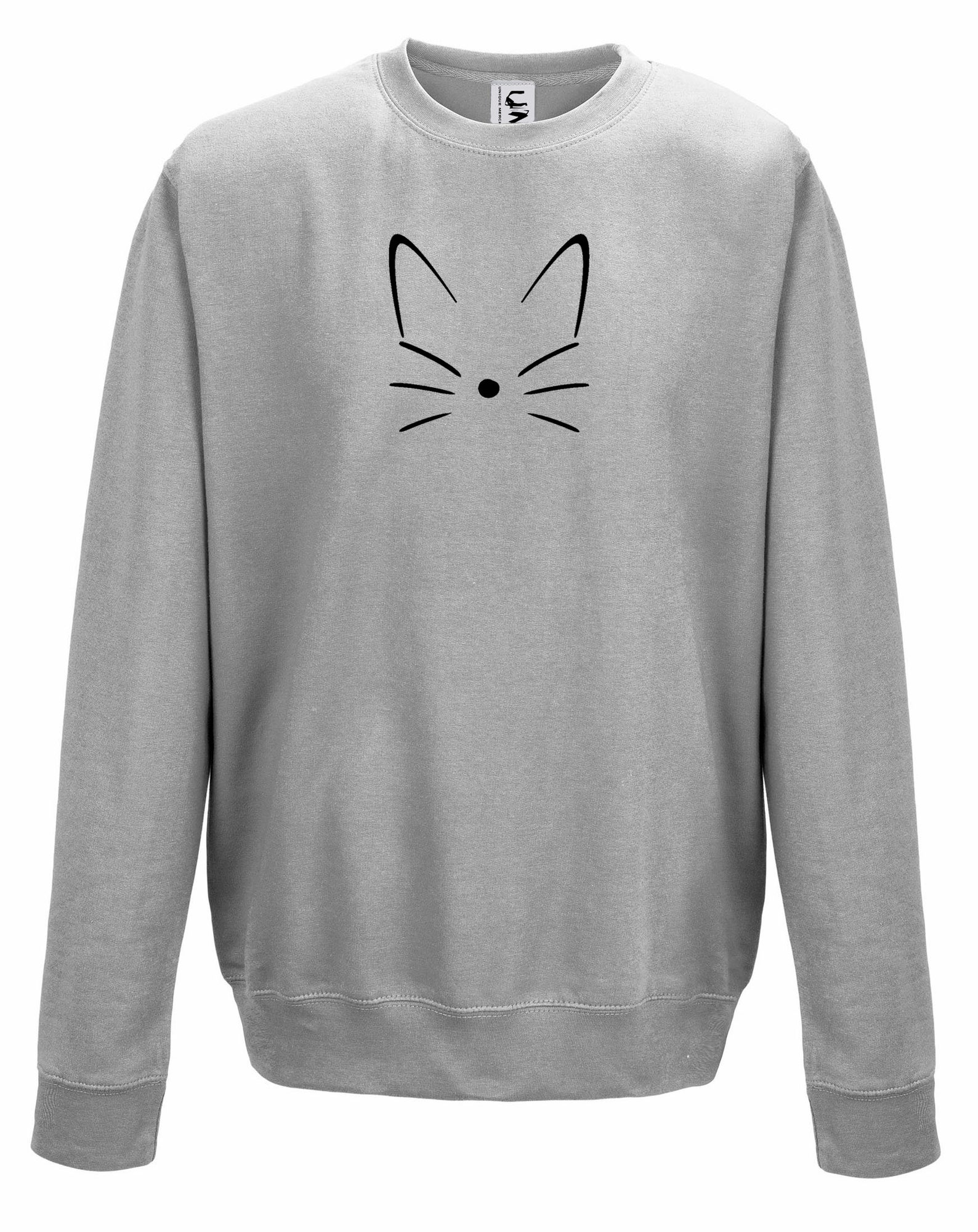 Cute Cat Whiskers and Ears Sweater Jumper Cat Lover Gift - Etsy UK