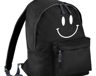 Smiley Face Backpack - Etsy