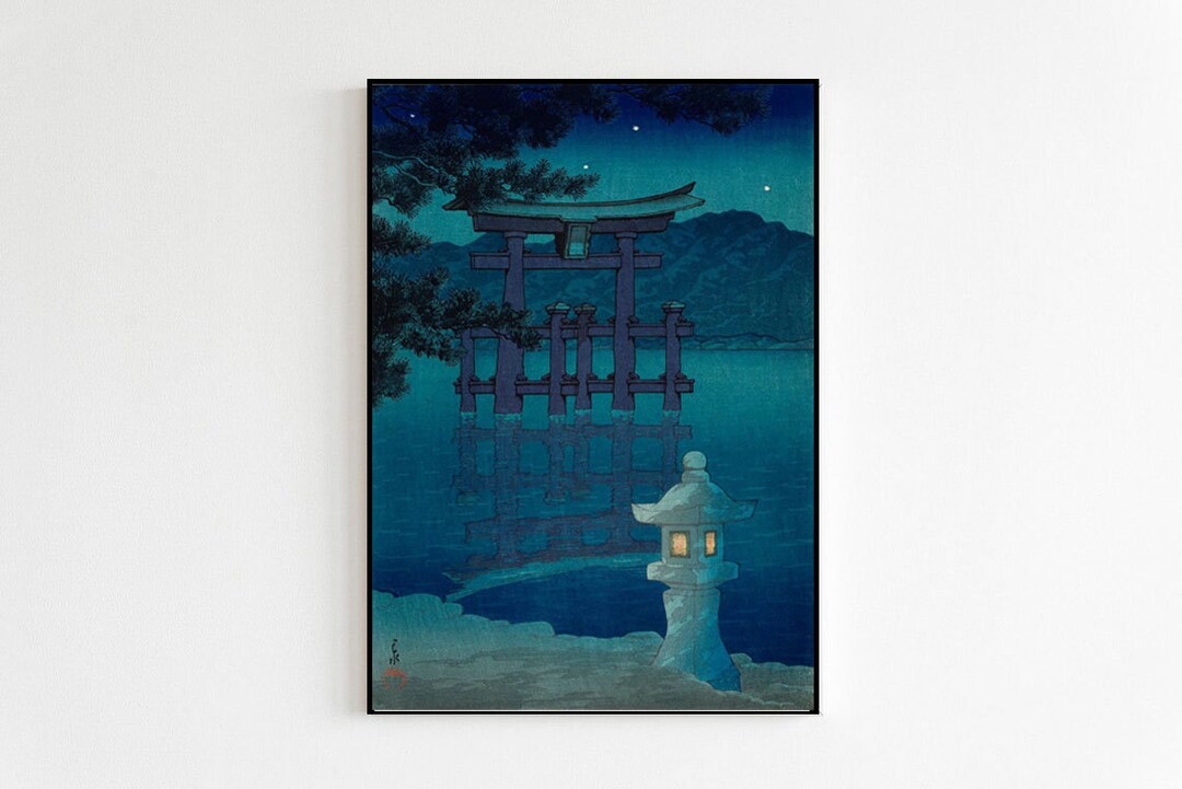 Japanese Vintage Style Art Hasui Kawase Nikko Kaido Gift Print Only ...