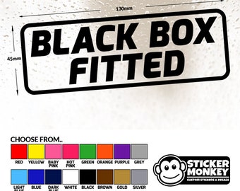 Black Box Car Decal - Etsy