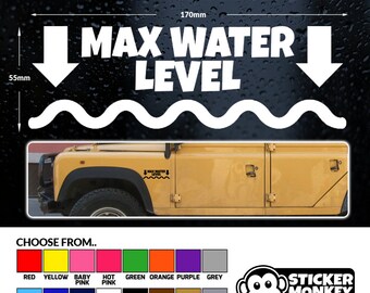 Water Level Sticker - Etsy