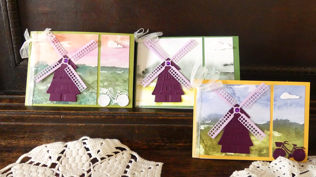 Mill Card, With or Without Text - Etsy