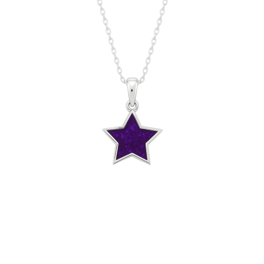 Star Ashes Necklace · Ashes Into Jewellery · Memorial Jewellery ...