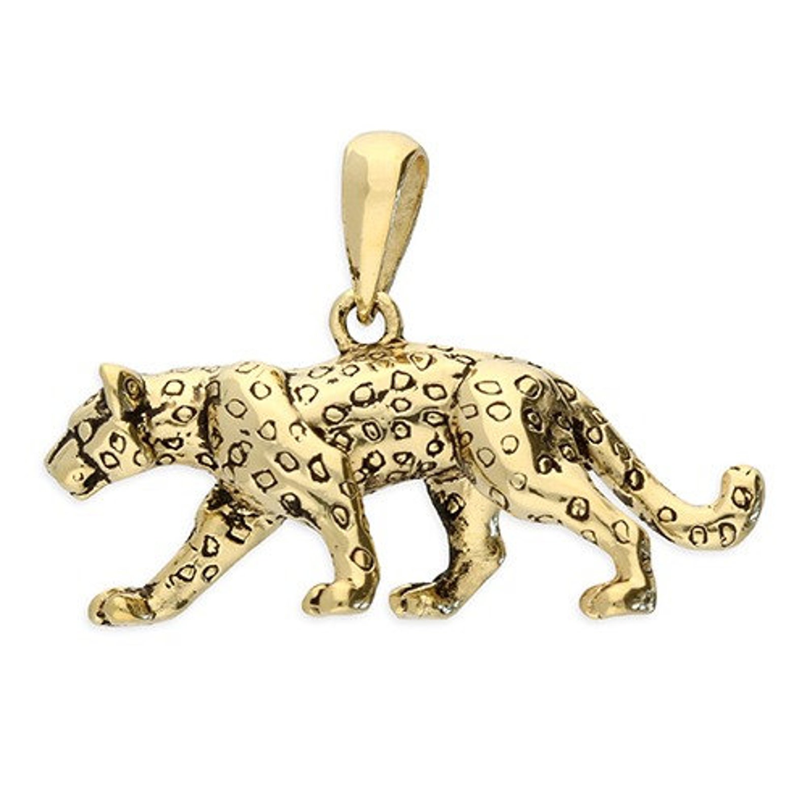 Gold Leopard Necklace Leopard Jewellery Leopard Print - Etsy