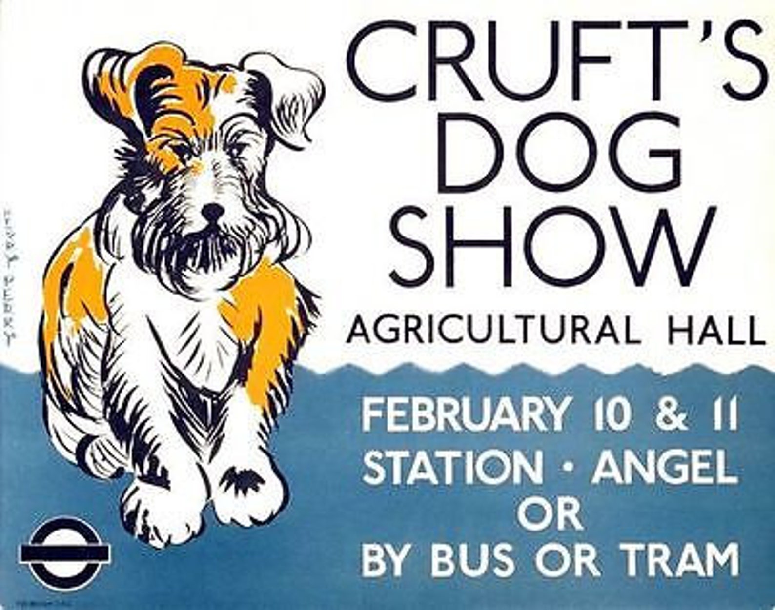 1937 Crufts Dog Show Promotional Poster A3 Print - Etsy
