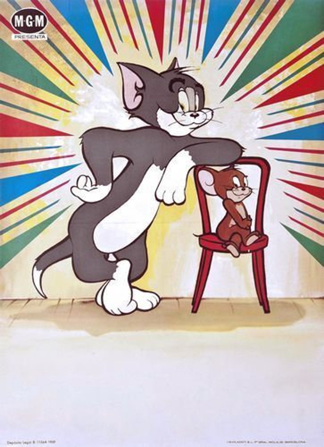 Vintage Tom and Jerry Movie Poster A4/a3/a2/a1 Print - Etsy
