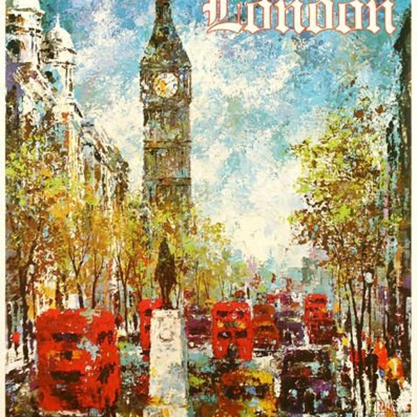 Vintage Delta Airlines Poster - Etsy